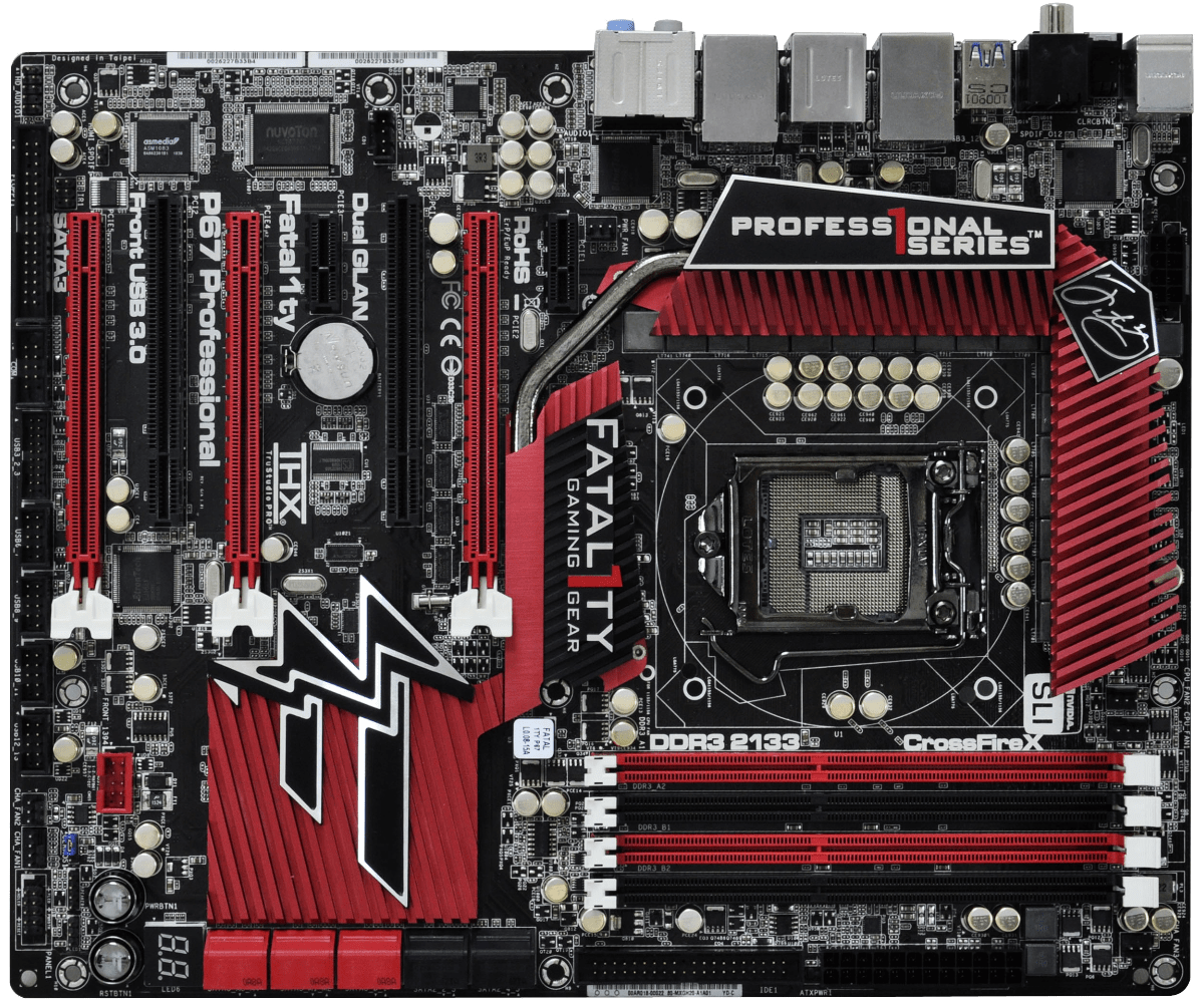 ASRock > Fatal1ty P67 Professional
